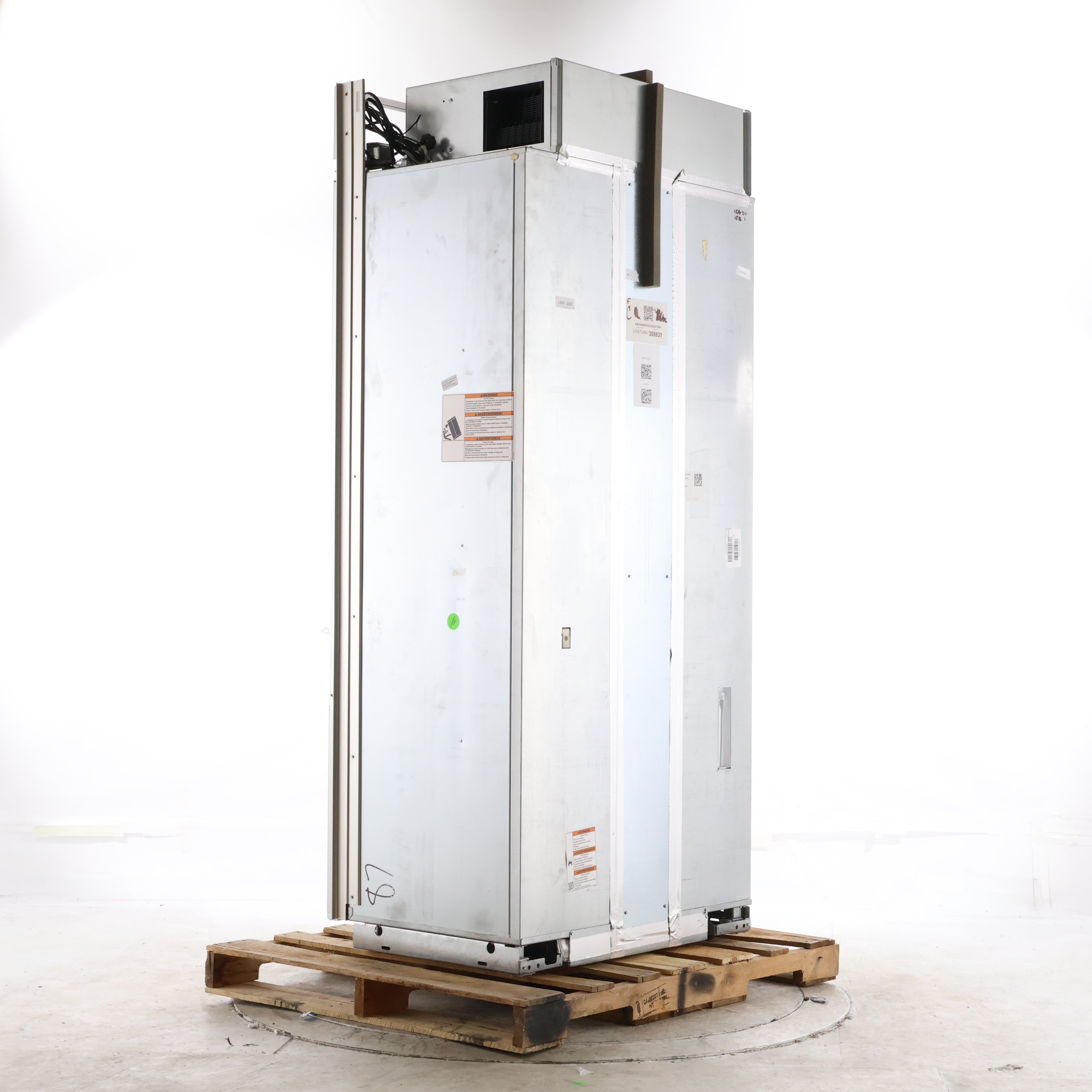 KitchenAid KBFN506EPA 36-in Built-In French Door Fridge 20.8 cu ft ...