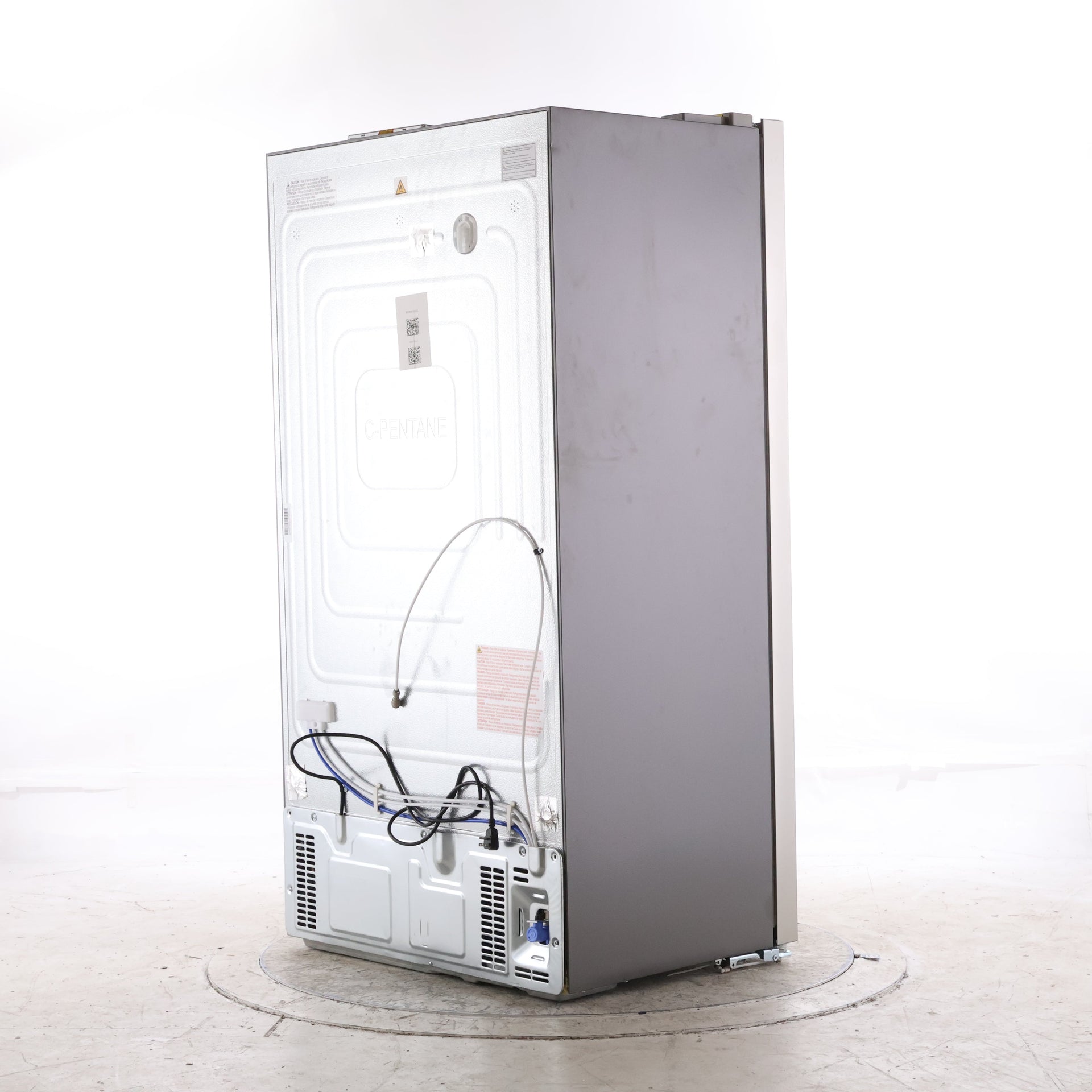 Beko 36 Inch Counter-Depth Side-by-Side Refrigerator, Stainless Steel ...