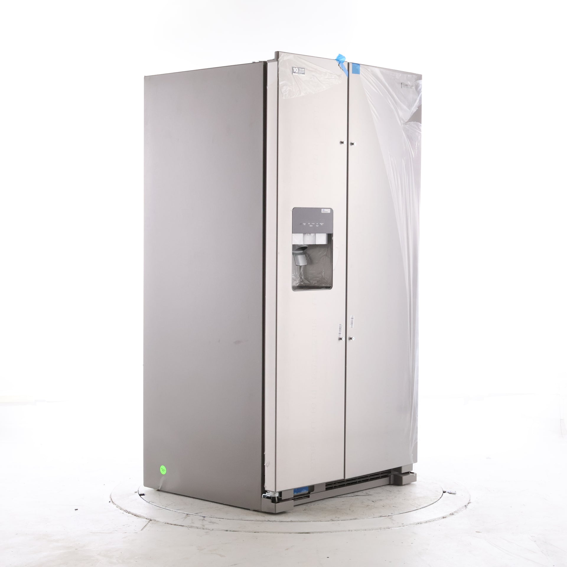 Maytag 36 Inch Side-by-Side Refrigerator with 25 Cu. Ft. Capacity, Fin ...