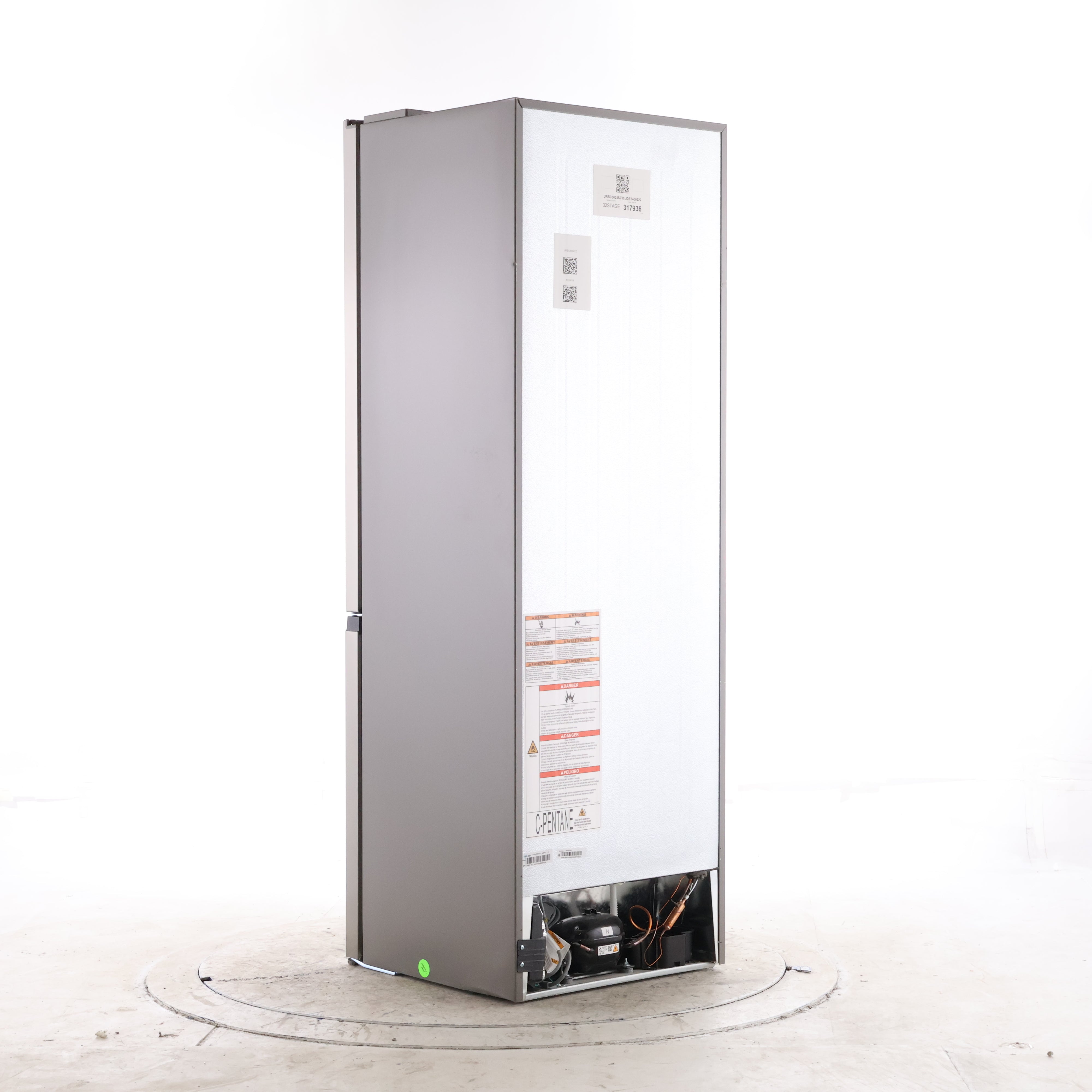 Whirlpool URBC6024SZ 24" Counter-Depth Bottom Freezer Refrigerator ...