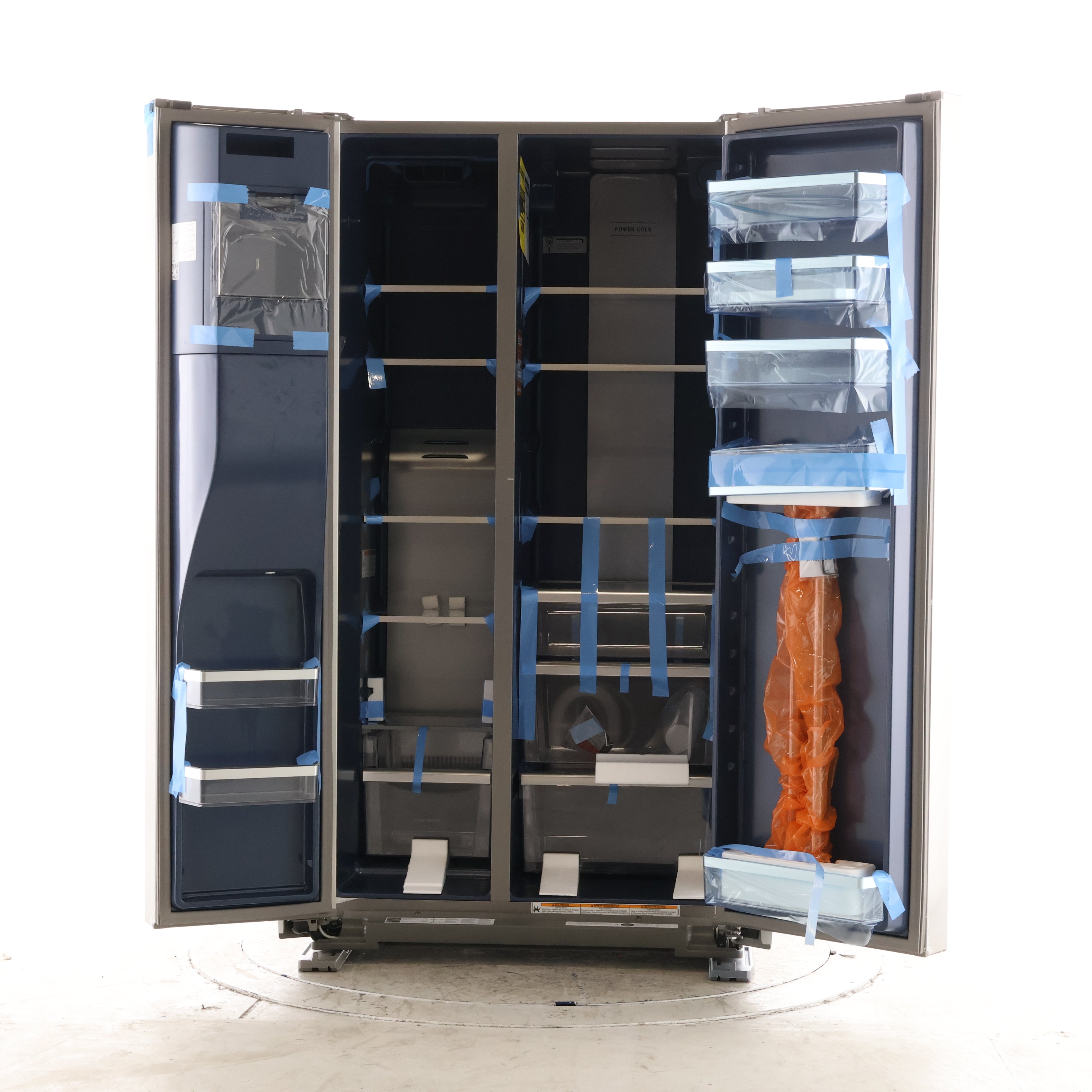 Maytag MRSC6636RZ 36 Inch Counter-Depth Side-by-Side Refrigerator ...